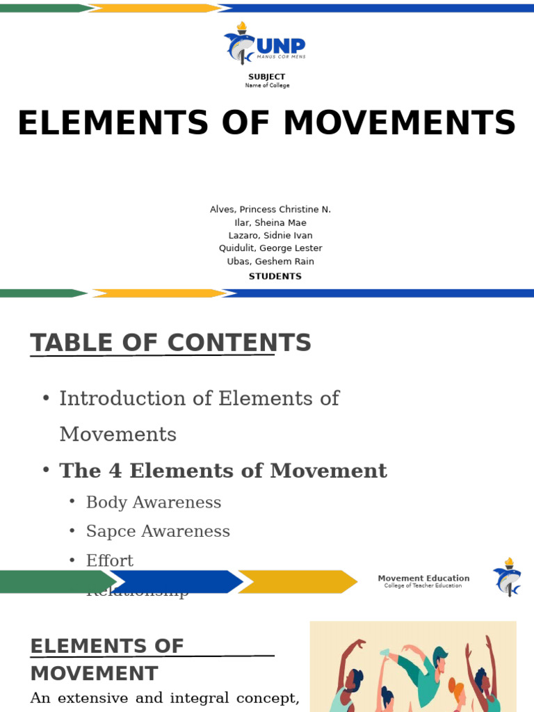 Elements of Movement | PDF | Space | Behavioural Sciences