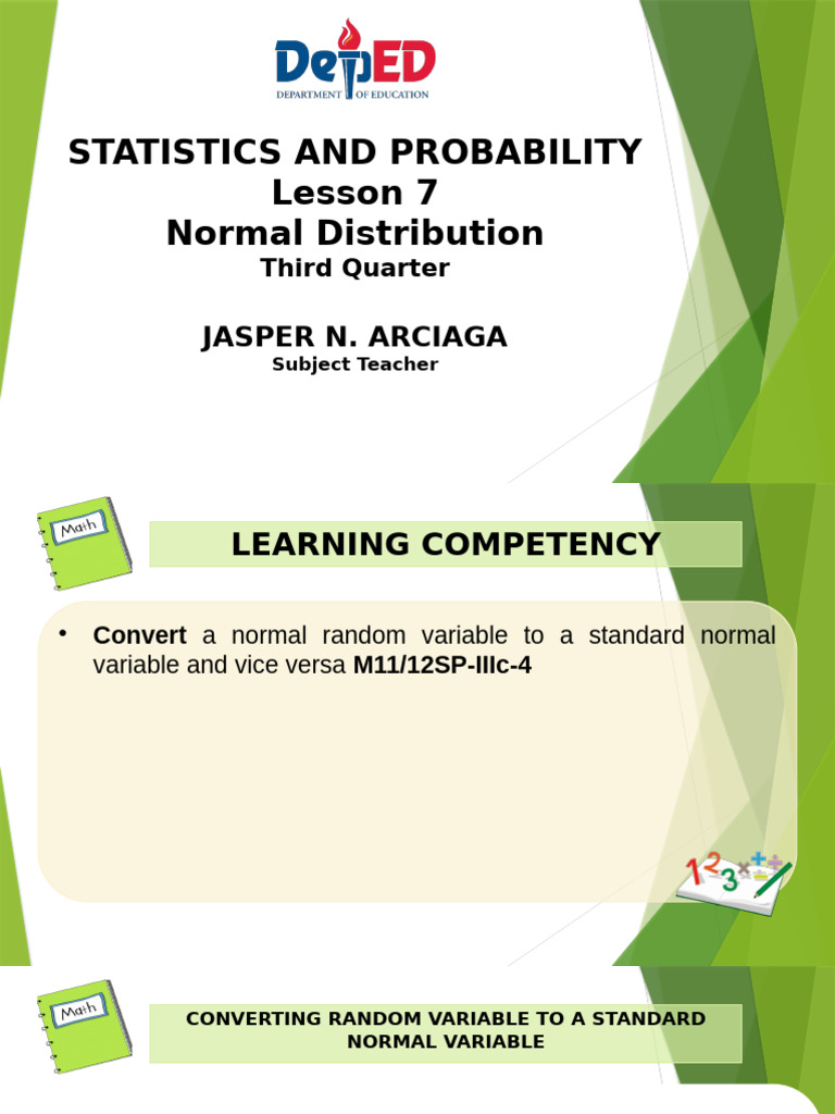Normal Distribution 3 | PDF
