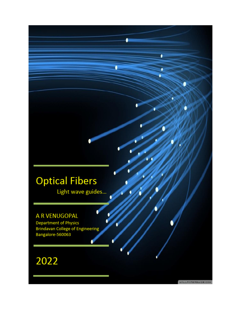 MODULE-1 Optical Fibers CSE | PDF | Optical Fiber | Attenuation