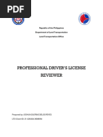 LTO CDE Online Validation Exam Reviewer With Answer | PDF