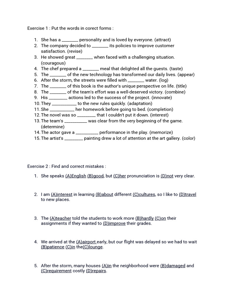 CHAPTER 4 _ Exercises ( part 1 ) | PDF | Elephant