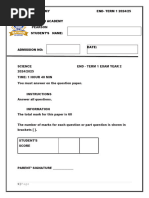 Cambridge Grade 2 Science Worksheets | PDF | English As A Second Or ...