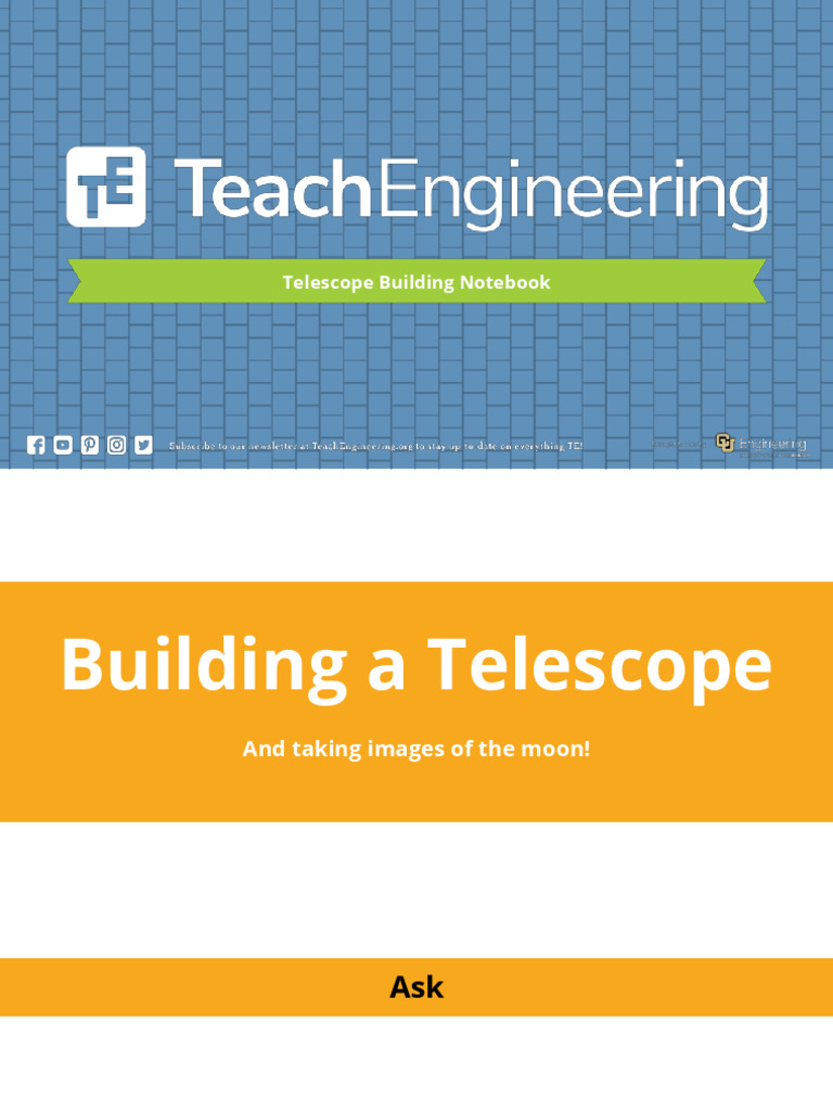 Optical Telescope Building Notebook Answer - Key | PDF | Telescope ...