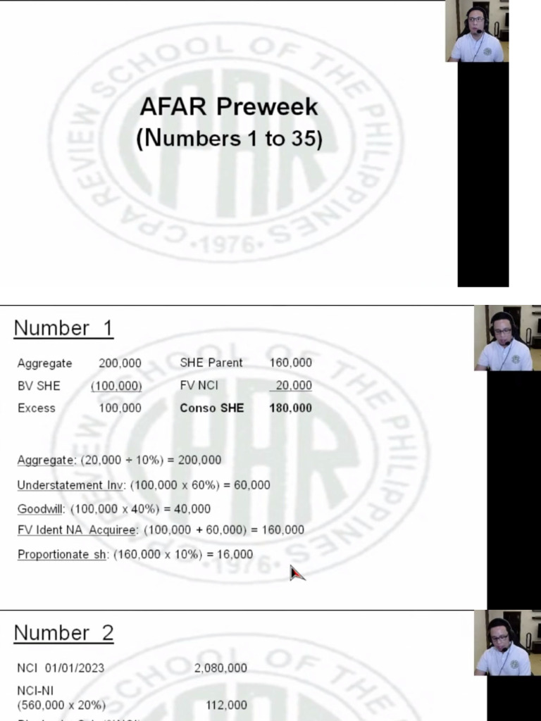 Cpar 94 Afar Preweek Answer Key | PDF