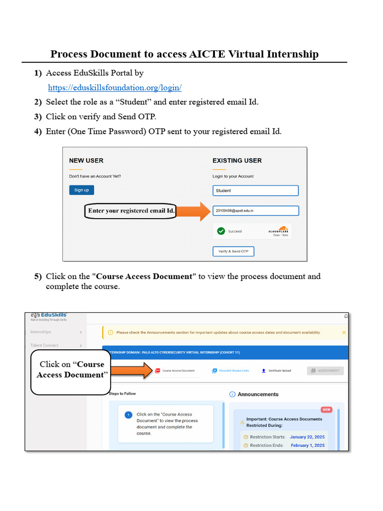 EduSkill Process Document | PDF