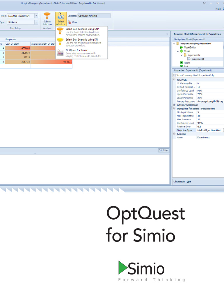 OptQuest For Simio 2019-08-15 | PDF | Mathematical Optimization ...