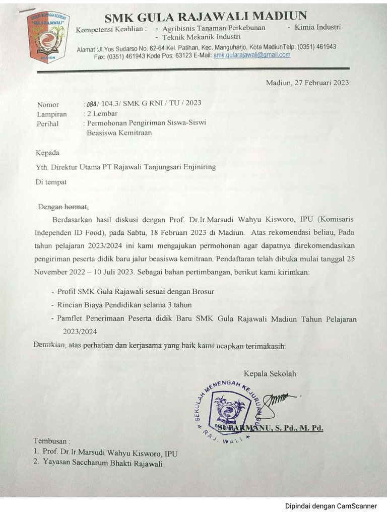 PT Rajawali Tanjungsari | PDF