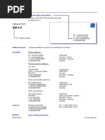 Netherlands Address Format Guide | PDF | Kingdom Of The Netherlands ...
