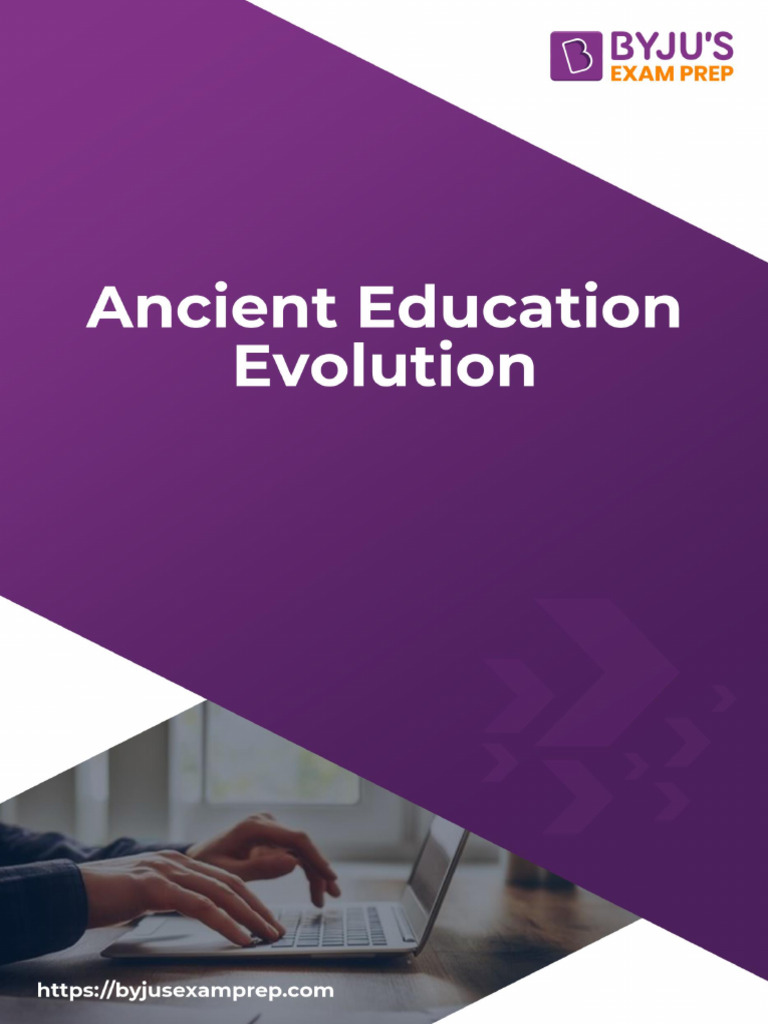 Ancient Education Evolution | PDF | Vedas | Indian Religions
