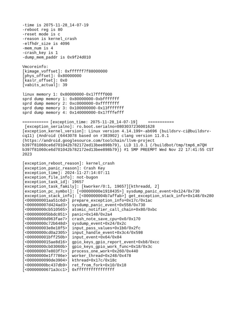 Dump Report | PDF