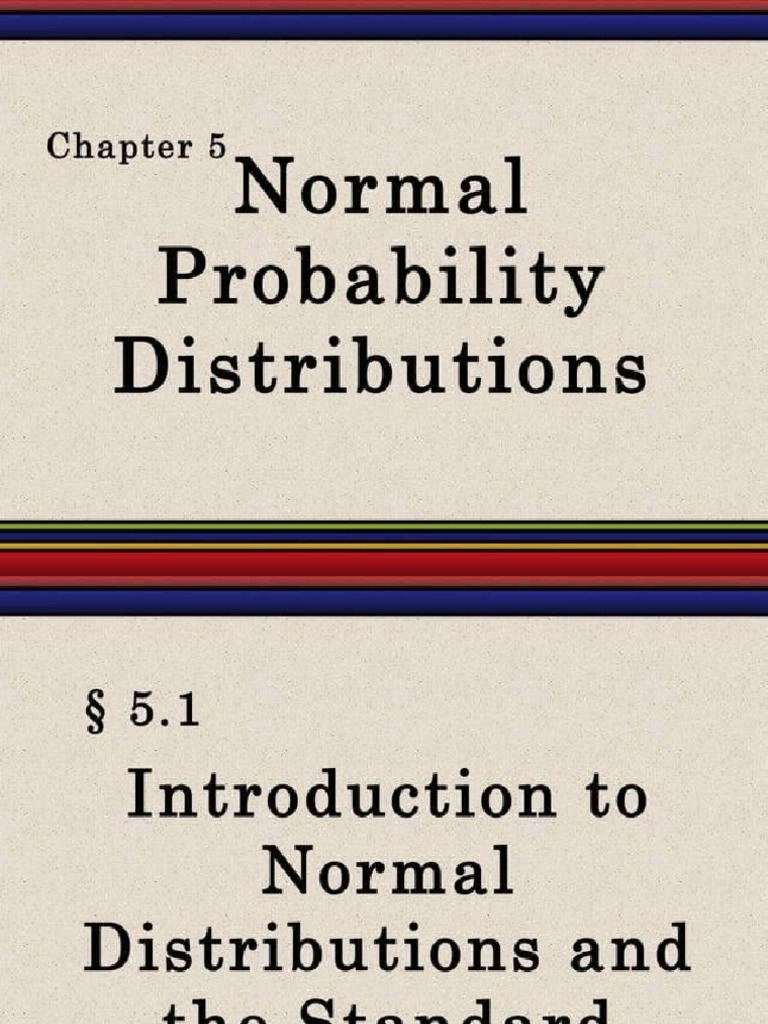 Normal Distribution | PDF