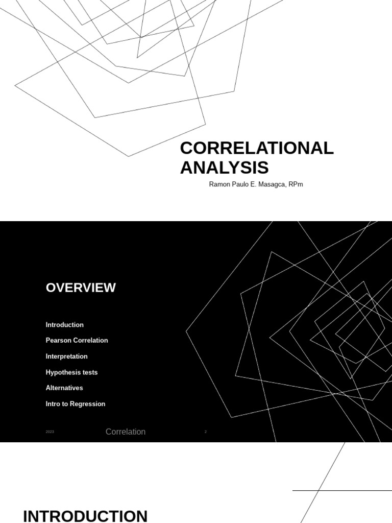 Correlational%20analysis | PDF | Applied Mathematics | Statistical Analysis
