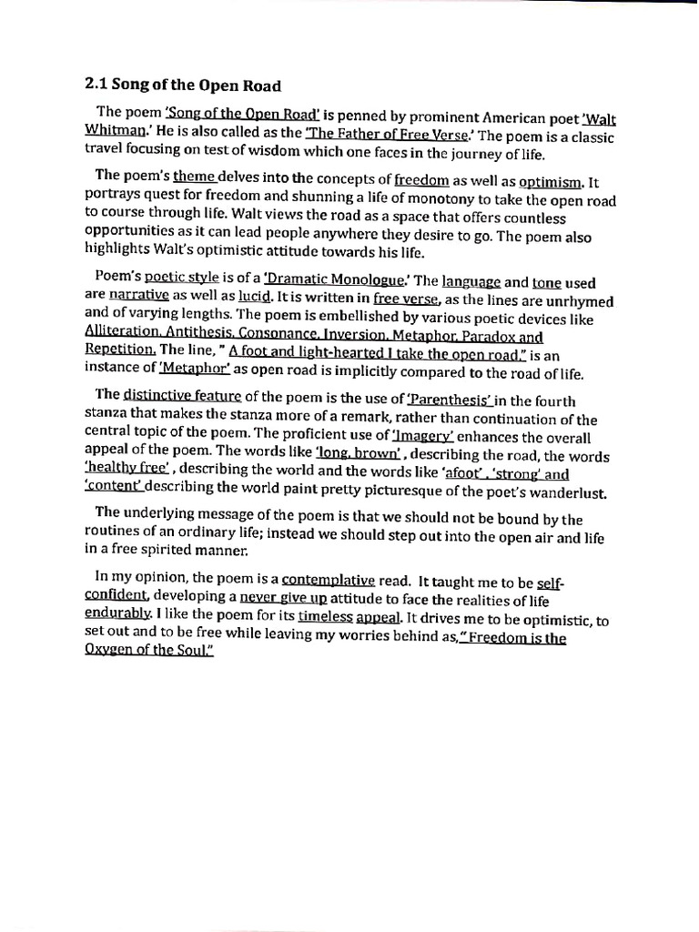English Notes | PDF