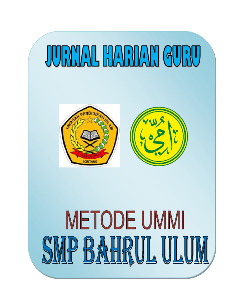 Cover Jurnal Harian Guru | PDF