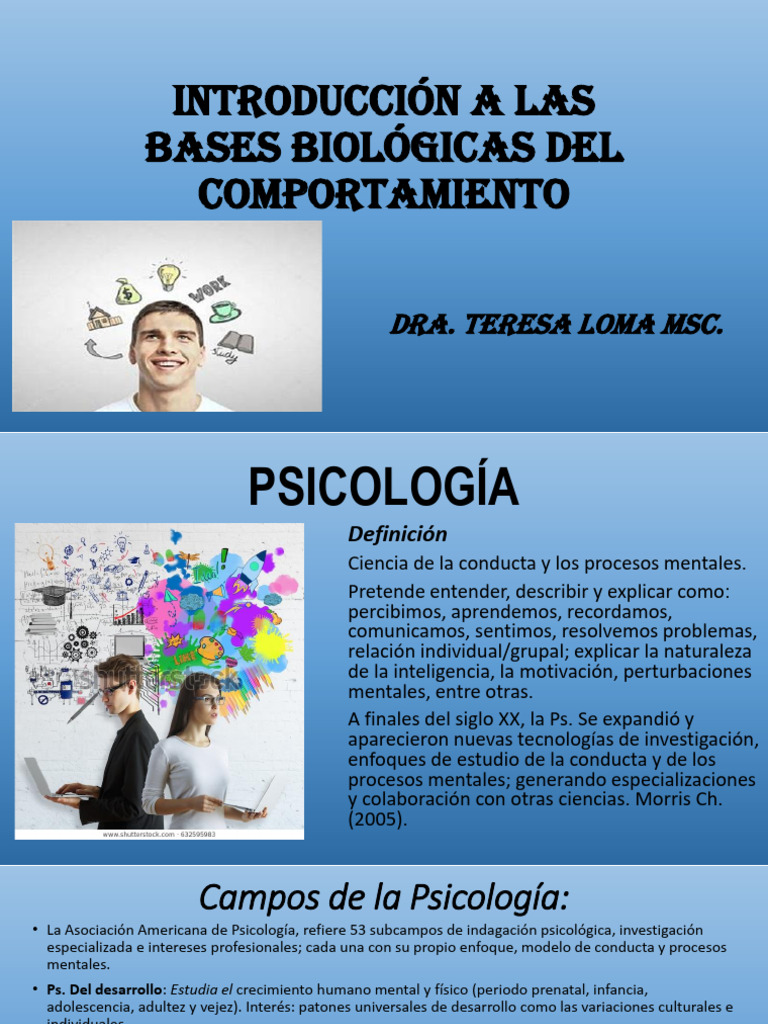 U1S1 | PDF | Sicología | Evolución