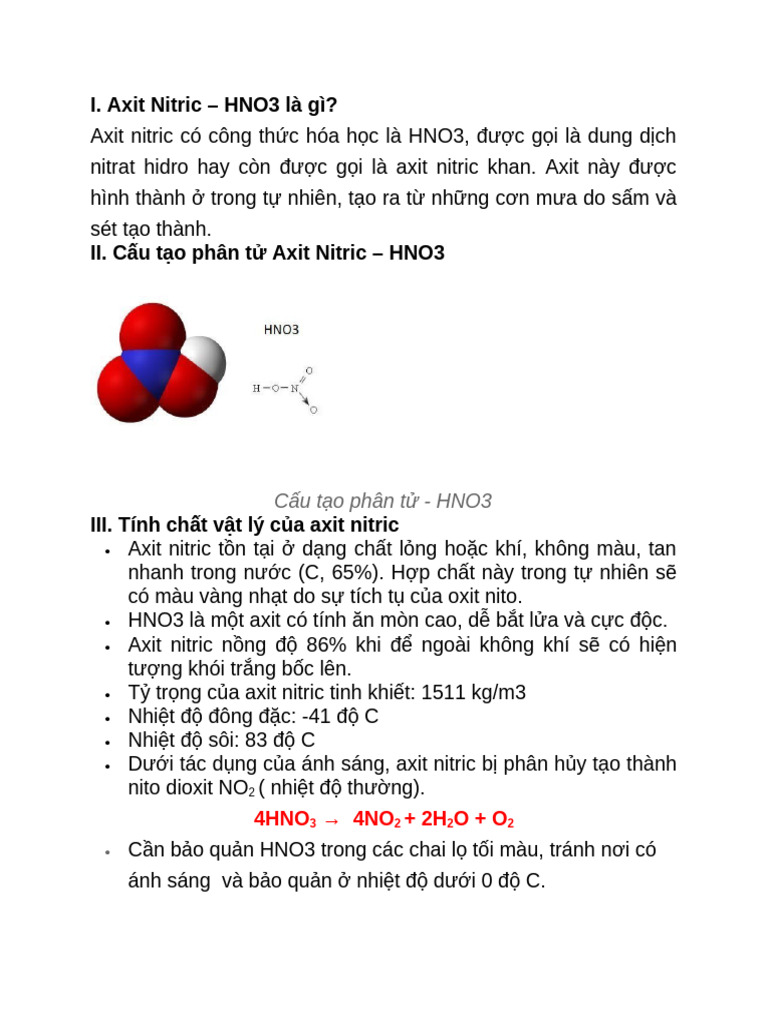 HNO3 | PDF