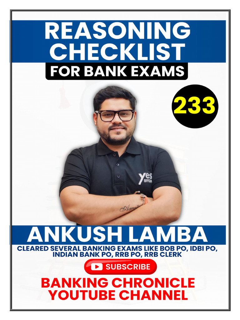 Checklist - 233 | PDF