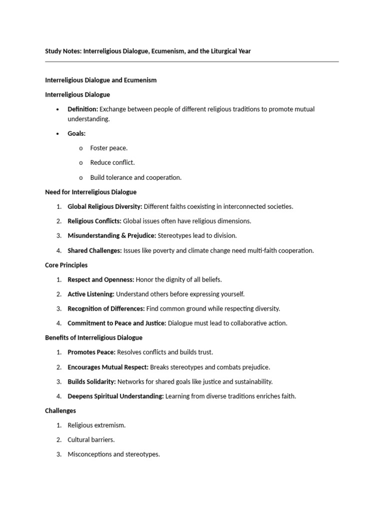 Study Notes RS3 Final Exam | PDF | Catholic Church | Eucharist