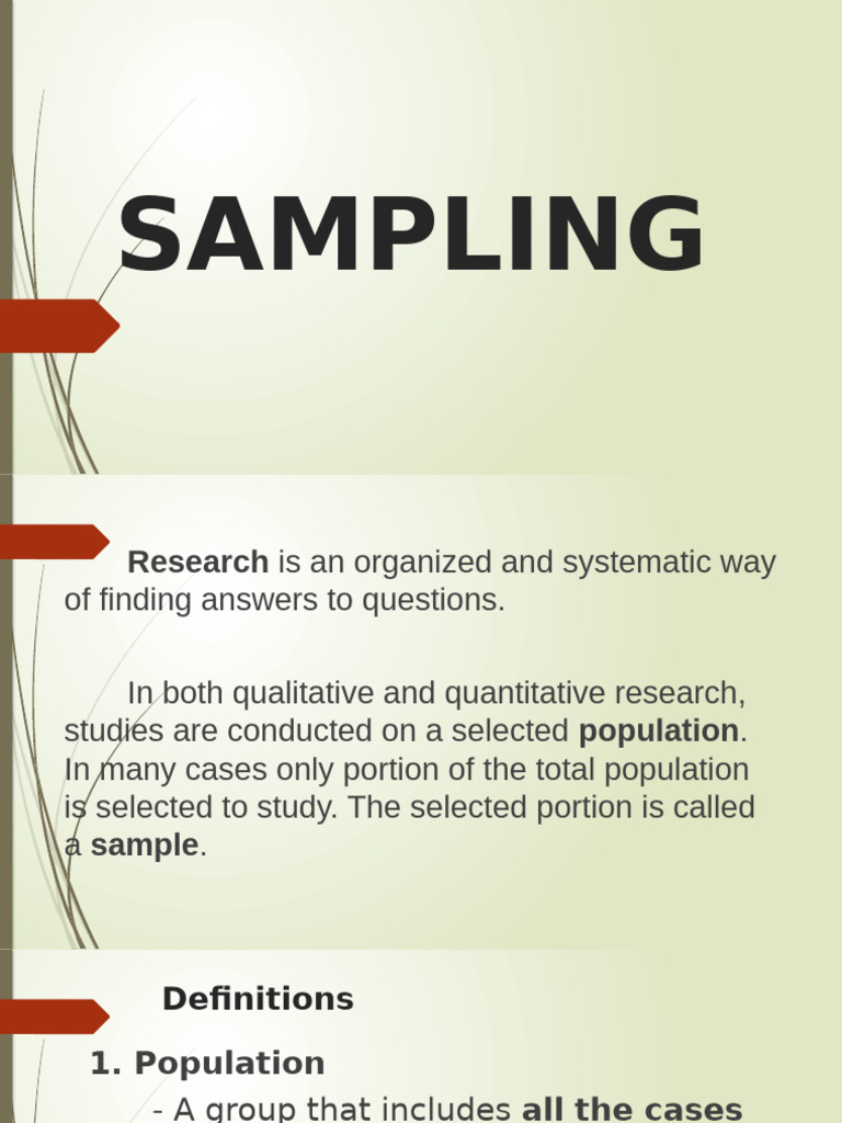 Chapter 3-Sampling-Distribution | PDF | Sampling (Statistics) | Standard Deviation