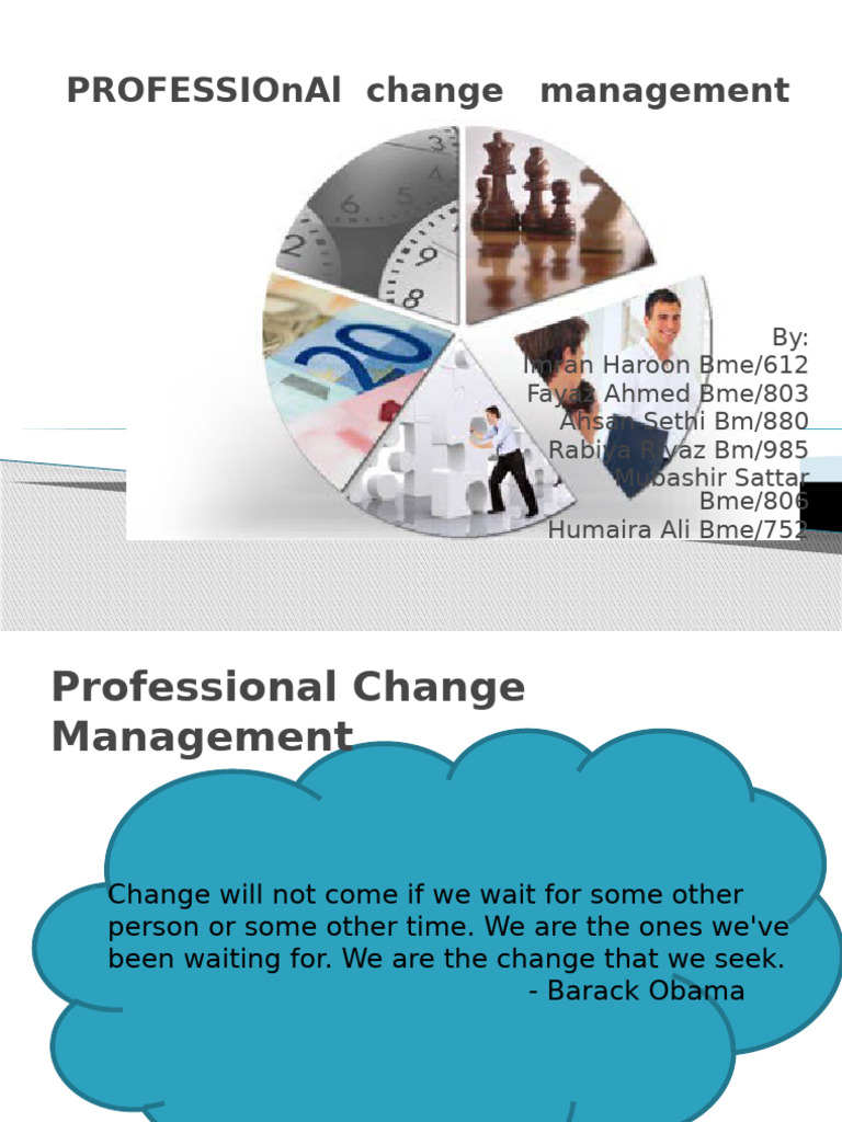 Prof Change Management | PDF | Change Management | Human Resource Management