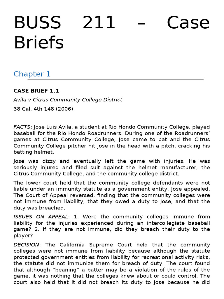 Liability in College Sports Injuries | PDF | Lawsuit
