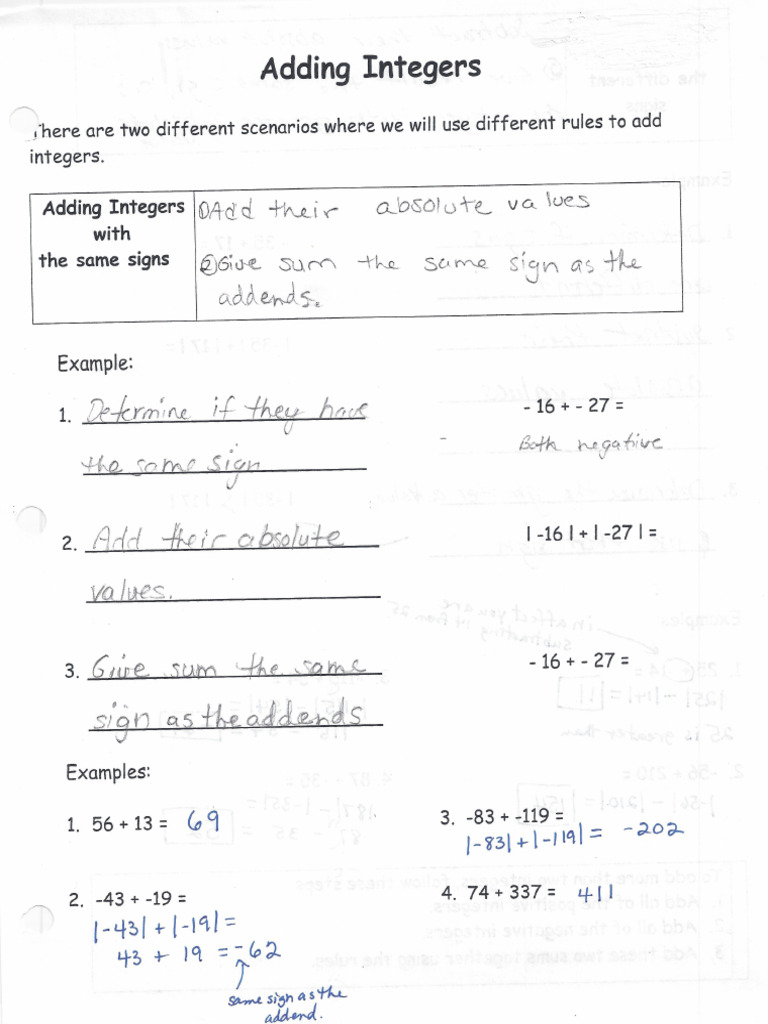notes_adding_integers_complete_ | PDF
