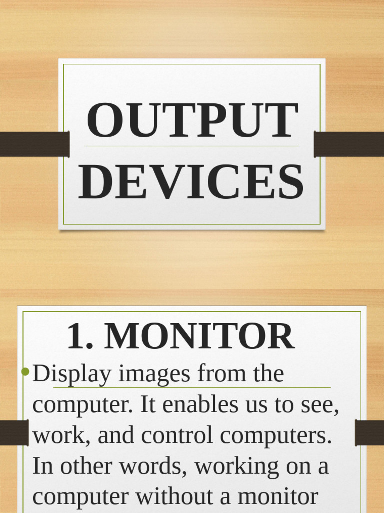 COMPUTER-7-PPT-2 | PDF | Printer (Computing) | Computer Monitor