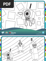 Numberblocks Sprite Pack for Scratch | PDF | Computing