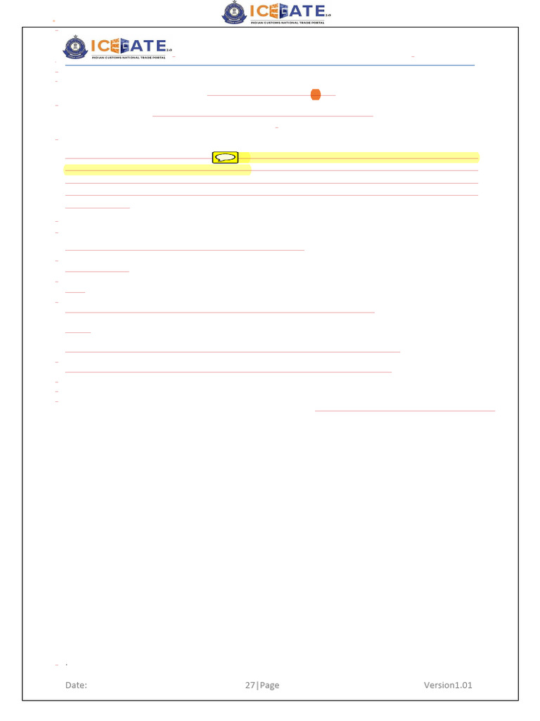 Authorisation Letter New Format Icegate Ad Code | PDF