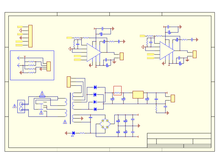 A5 Power Amplifier Schematic | PDF | Analog Circuits