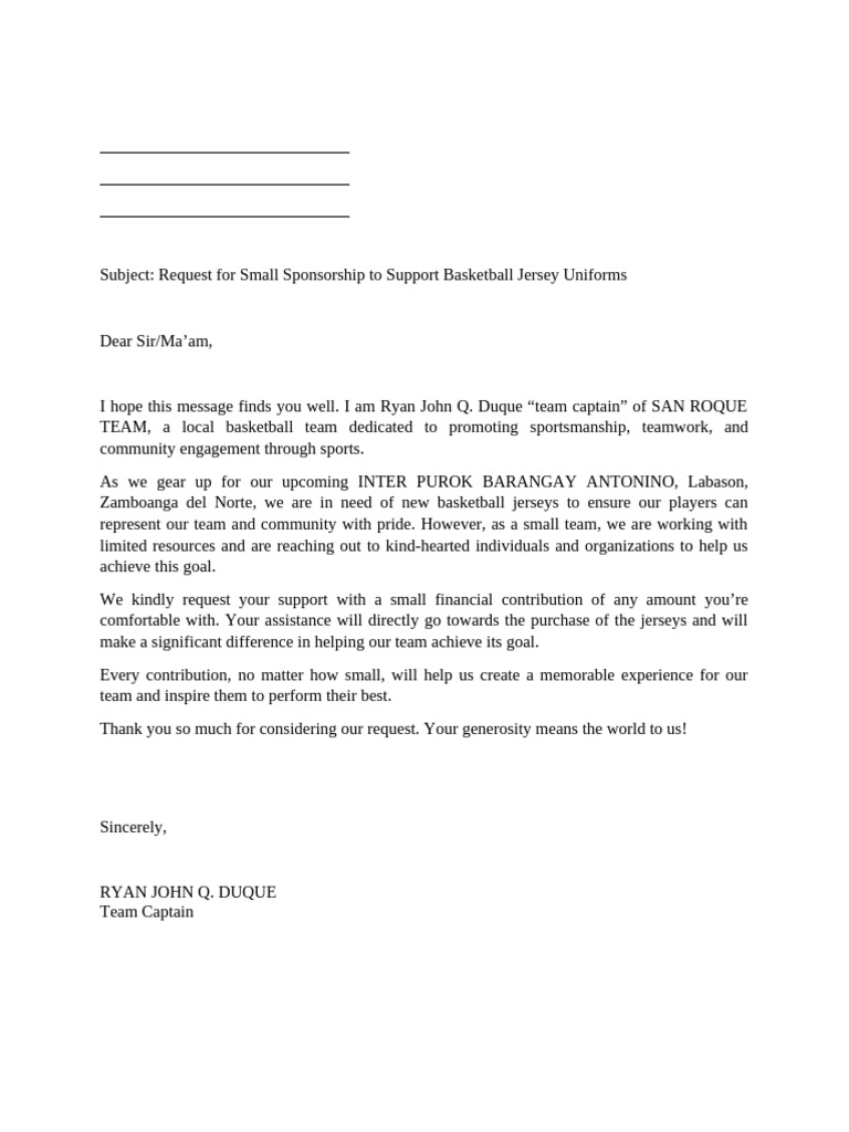 Solicitation Jersey | PDF