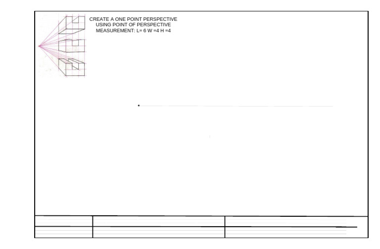 One Point Perspective Plate Guide | PDF
