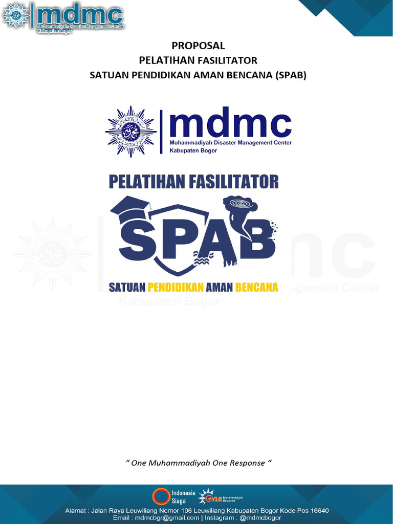Pelatihan Fasilitator SPAB 2023 | PDF