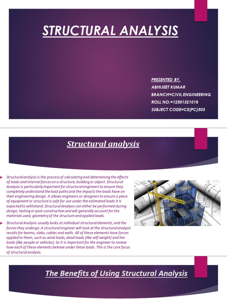 Understanding Structural Analysis Benefits | PDF | Structural Analysis ...