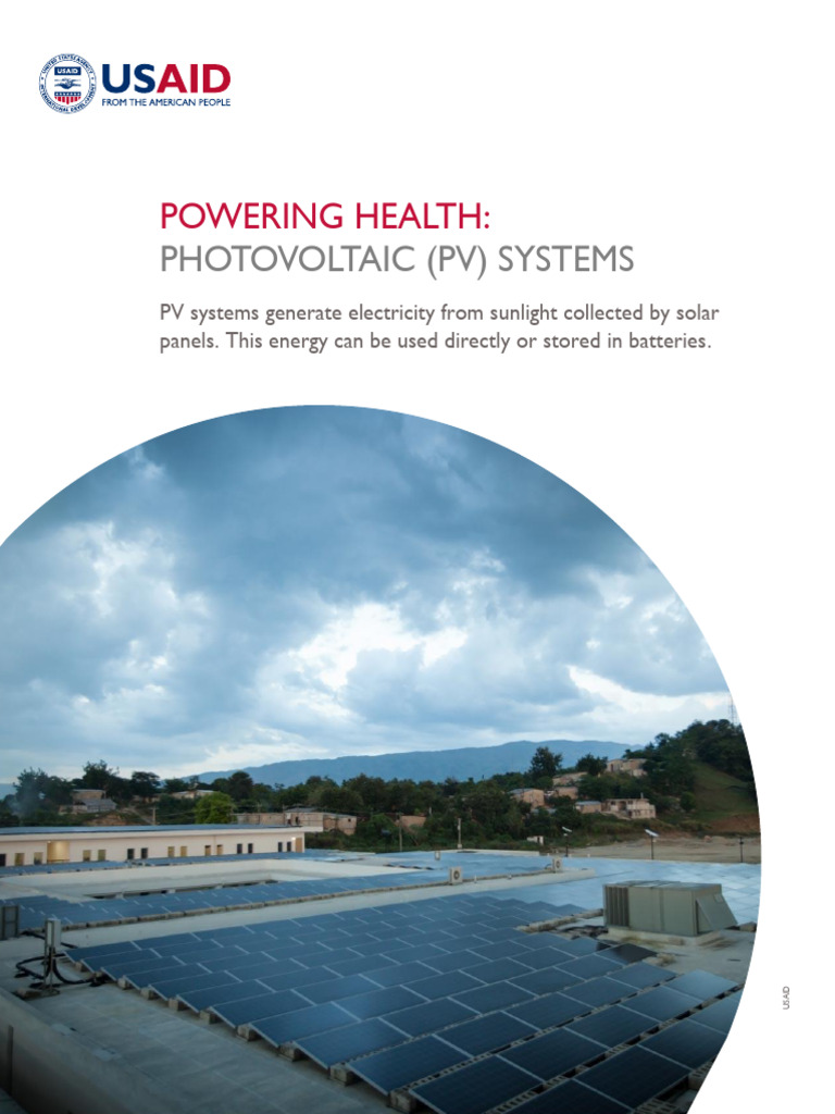Powering-Health_Photovoltaic-Systems | PDF | Photovoltaic System ...
