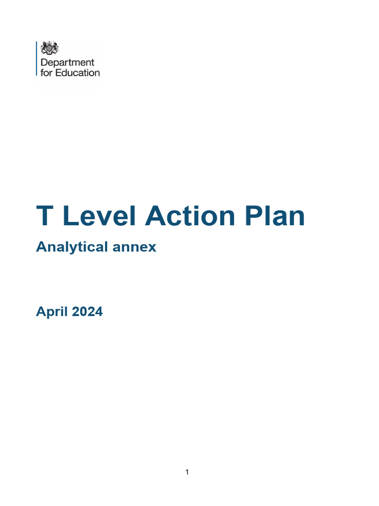T - Level - action - plan - - - analytical - annex - 副本 | PDF ...