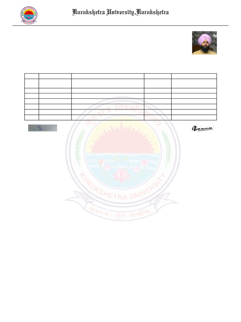 BCA Semester-3 Exam Details 2024 | PDF