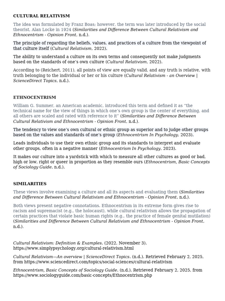 ass UCSP | PDF | Relativism | Psychology