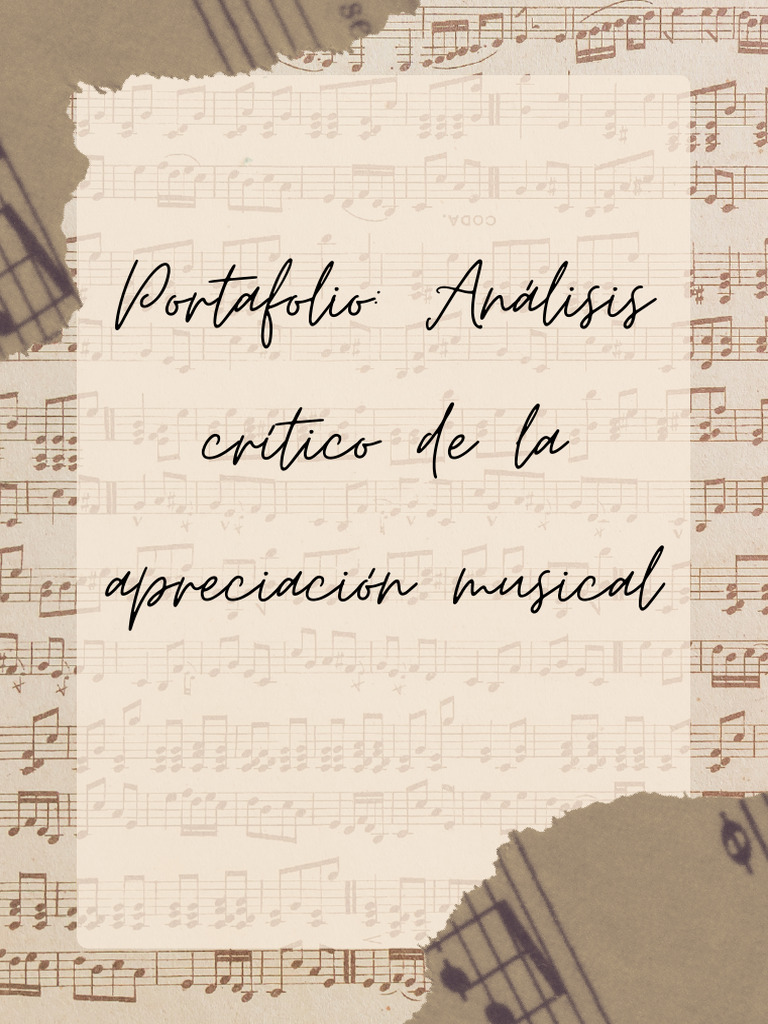 Análisis crítico de la música y su impacto | PDF | Sonido | Las emociones