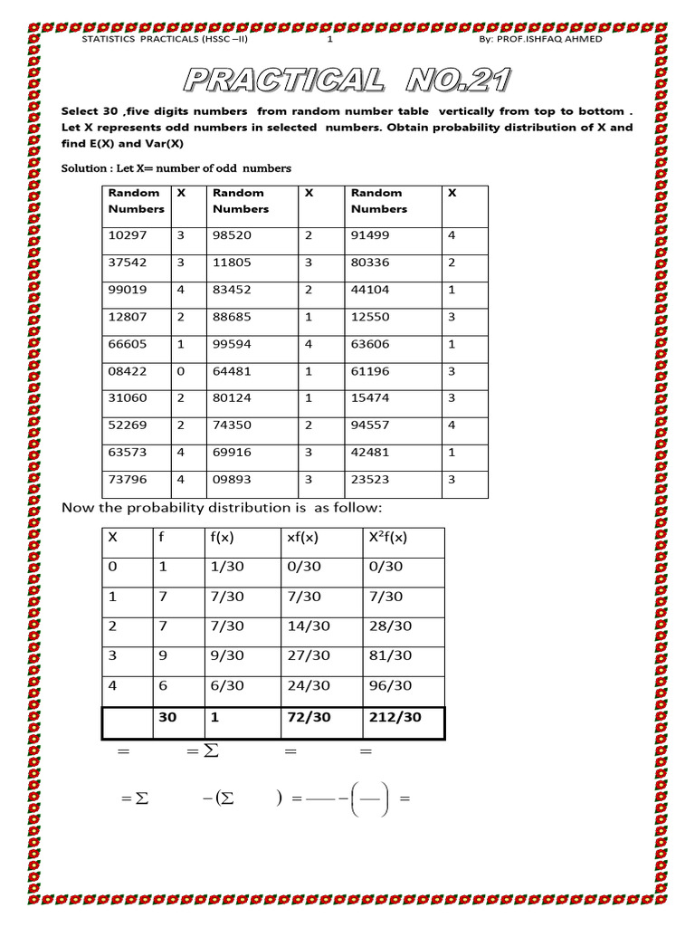 Statistics Class 12 ICS Practical Notes For Book 2025 Exam | PDF ...