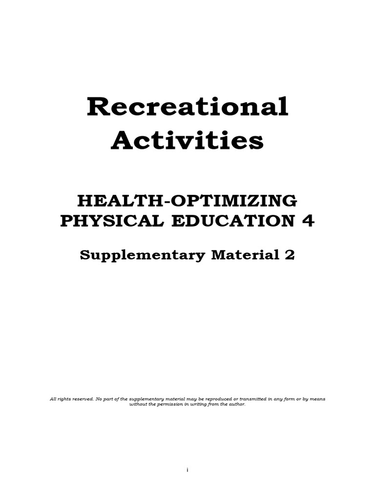 HOPE-4-Module-2-Snorkeling-edited (1) | PDF | Snorkeling | Buoyancy