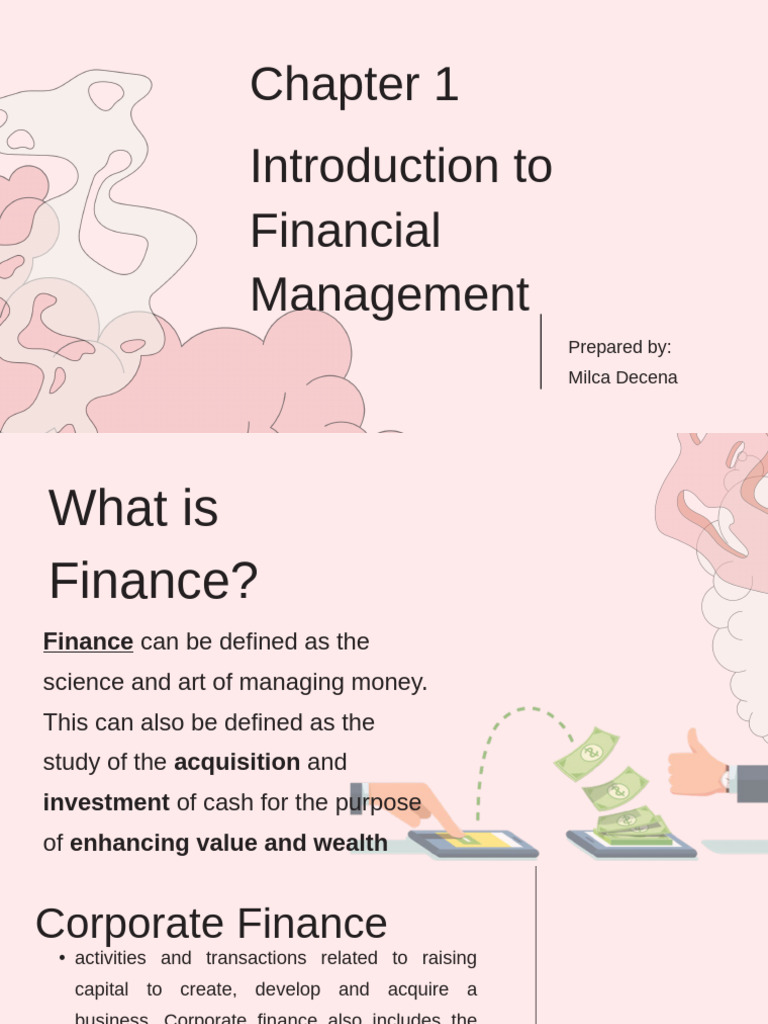 Chapter 1 Fin Man | PDF | Investing | Mergers And Acquisitions