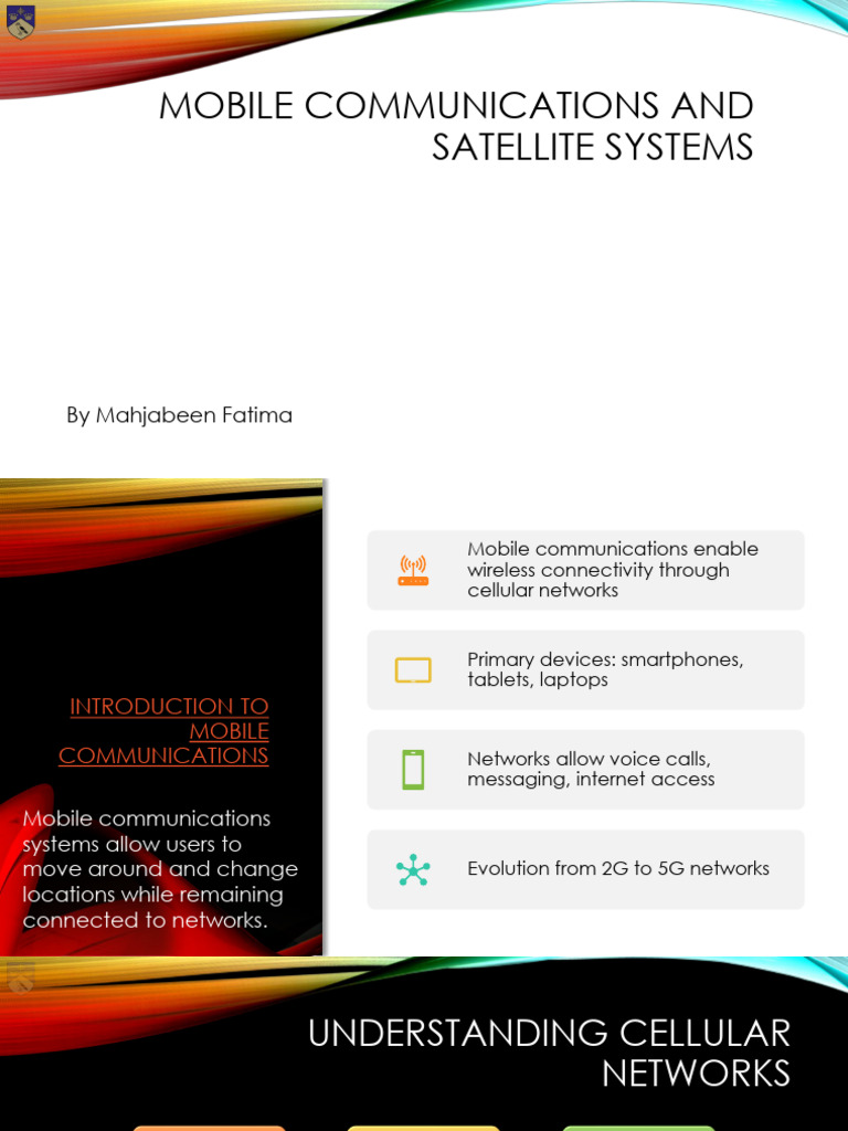 14.8 Mobile Communications | PDF | Cellular Network | Mobile Phones