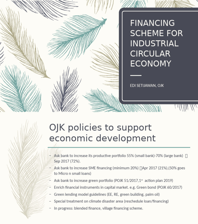 2.5-FINANCING-SCHEME-FOR-INDUSTRIAL-CIRCULAR-ECONOMY | PDF