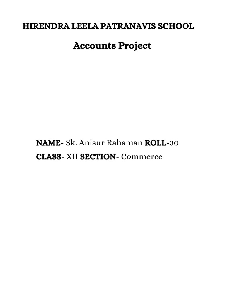 Asss Pdf Cash Flow Statement Income Statement