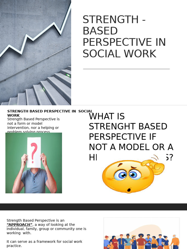 Strength-Based Perspective in Social Work | PDF | Psychological Trauma ...