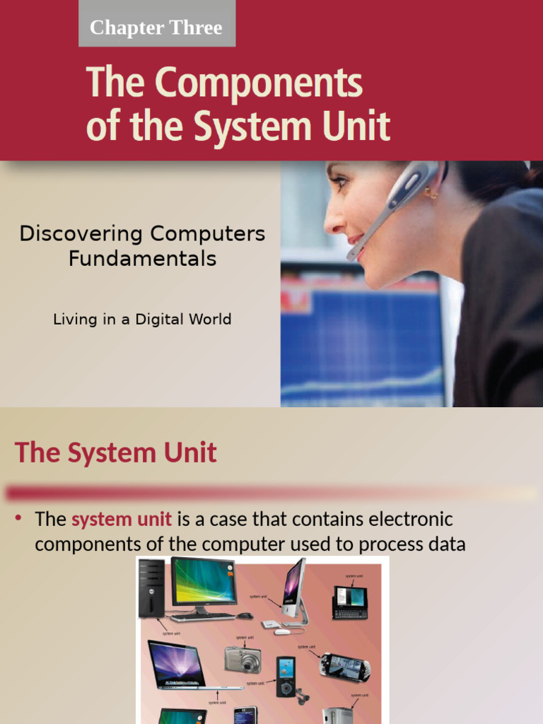 Ch 03 SystemUnit | PDF | Central Processing Unit | Random Access Memory