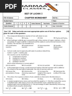 Class 10 Science Chapter 1 Extra Questions and Answers | PDF | Chemical ...