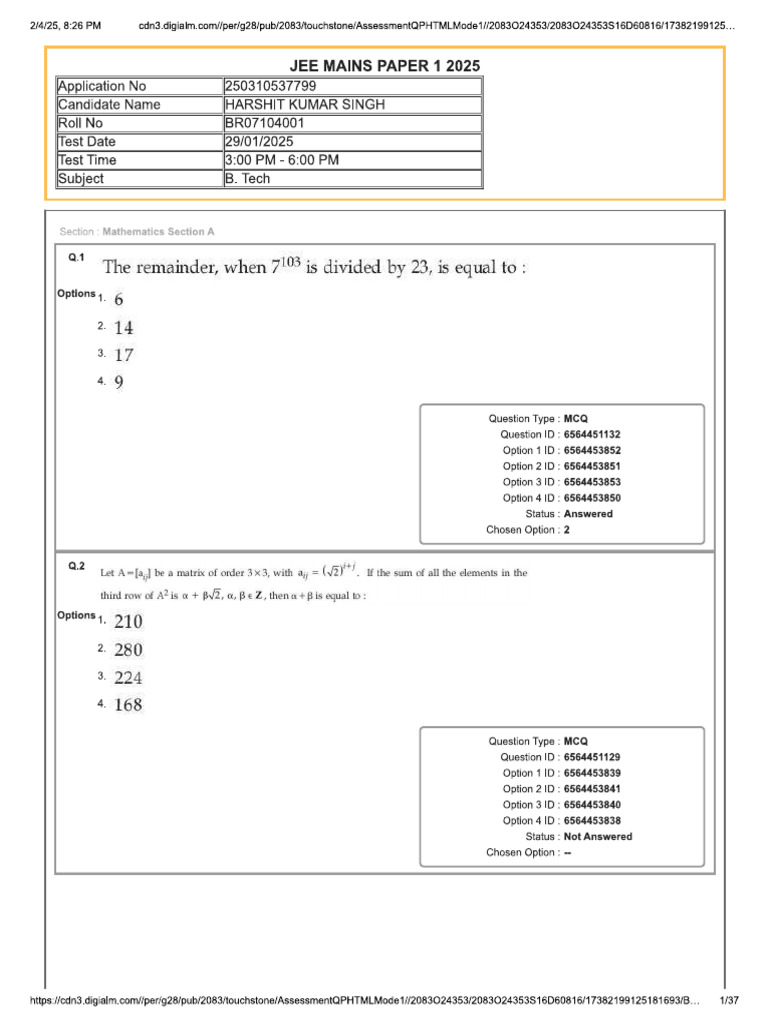 Resp Sheet | PDF