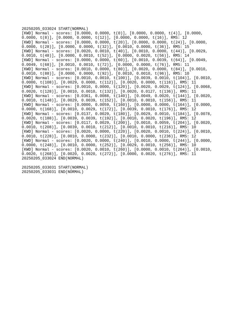 Normal Scores Data Analysis | PDF